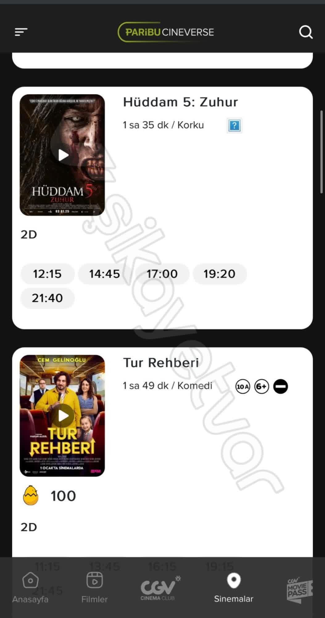 Paribu Cineverse Beklenen Filmin Vizyona Girmemesi Hayal Kırıklığı - Şikayetvar