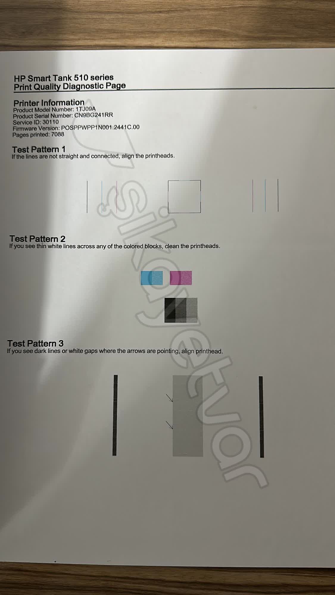 HP Tank 510 Yazıcı Renk Sorunu Ve Çözüm Arayışı - Şikayetvar