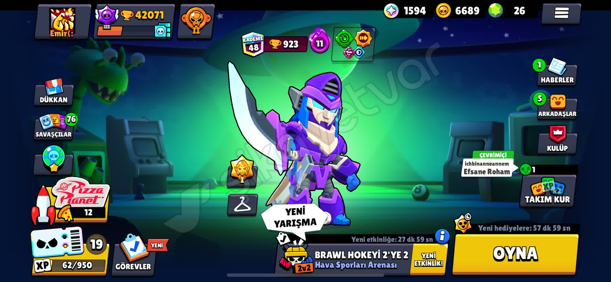 Brawl Stars Pizza Güncellemesinde Kaybolan Pizzalar - Şikayetvar