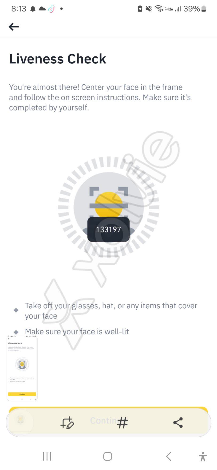 Binance Liveness Check Failed Error Code 133197 - I Cannot Reactivate Account - Xolvie