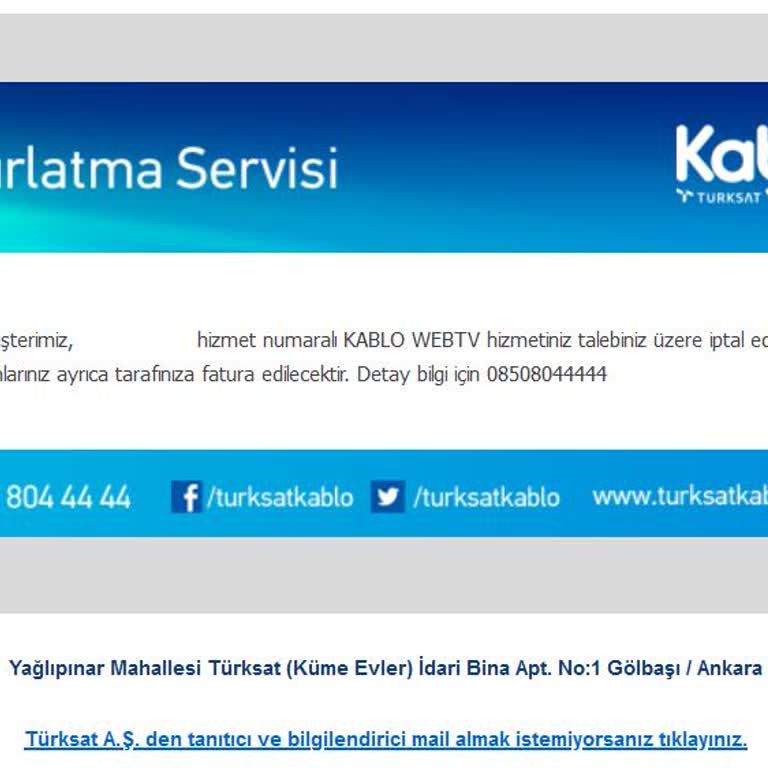 Kablo TV Tv Her Yerde Şikayetleri - Şikayetvar