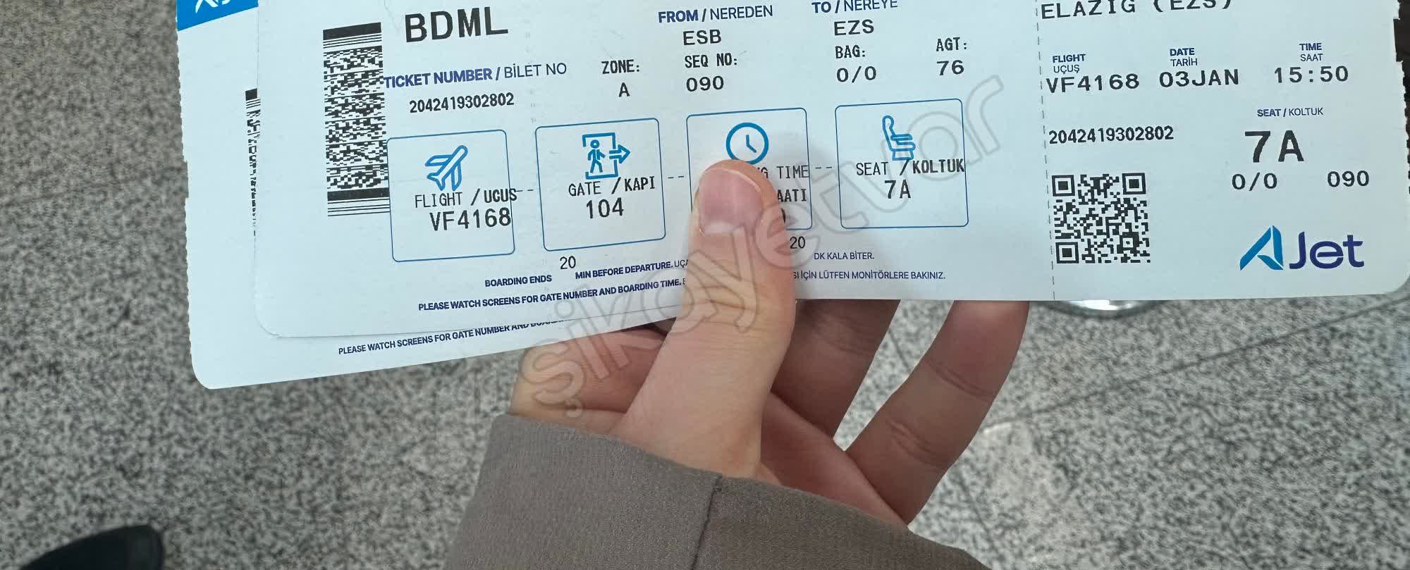 AJet Premium Paket Hayal Kırıklığı: Koltuk Değişikliği Ve İletişim ...