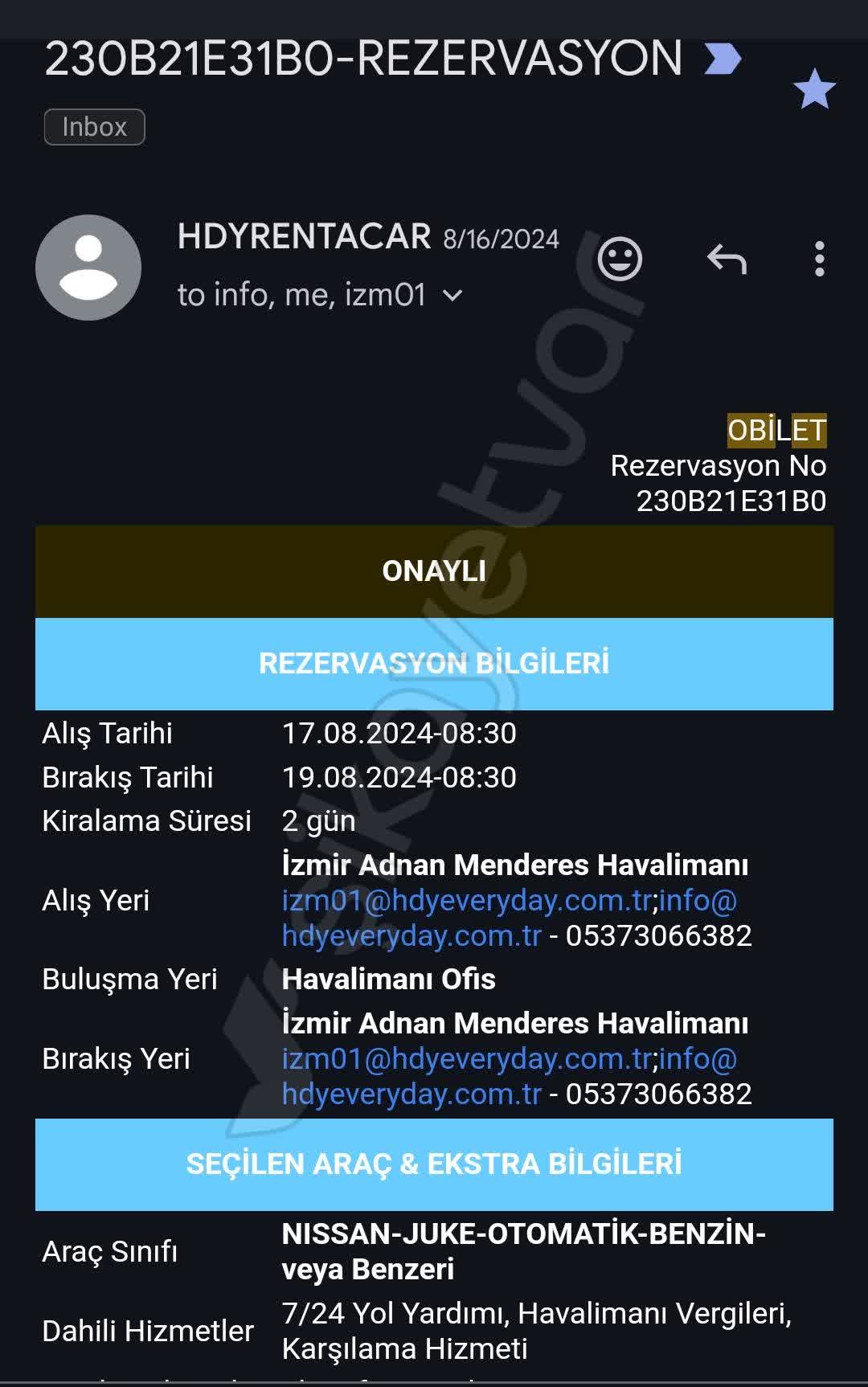 Everyday Rent A Car Havalimanında Araç Tesliminde Büyük Hayal Kırıklığı ...