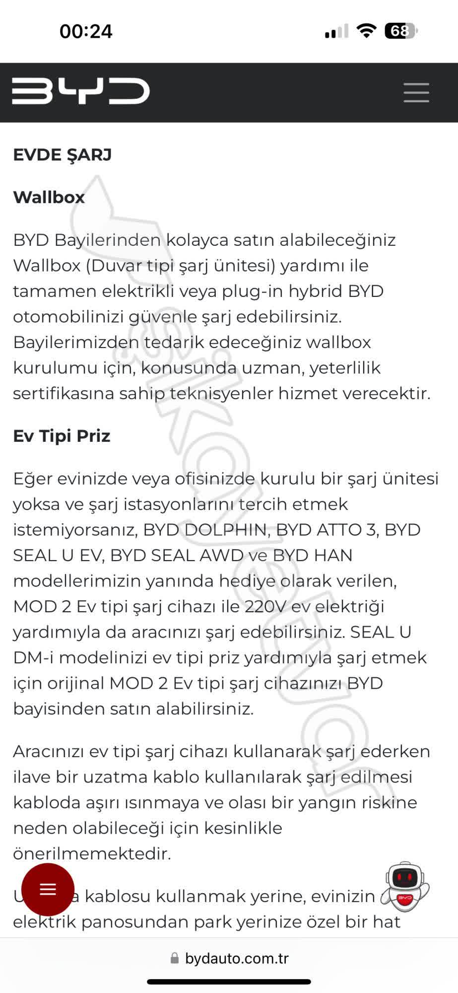 BYD Bayisinden Aldığım Araçta Eksik Şarj Aleti Sorunu - Şikayetvar