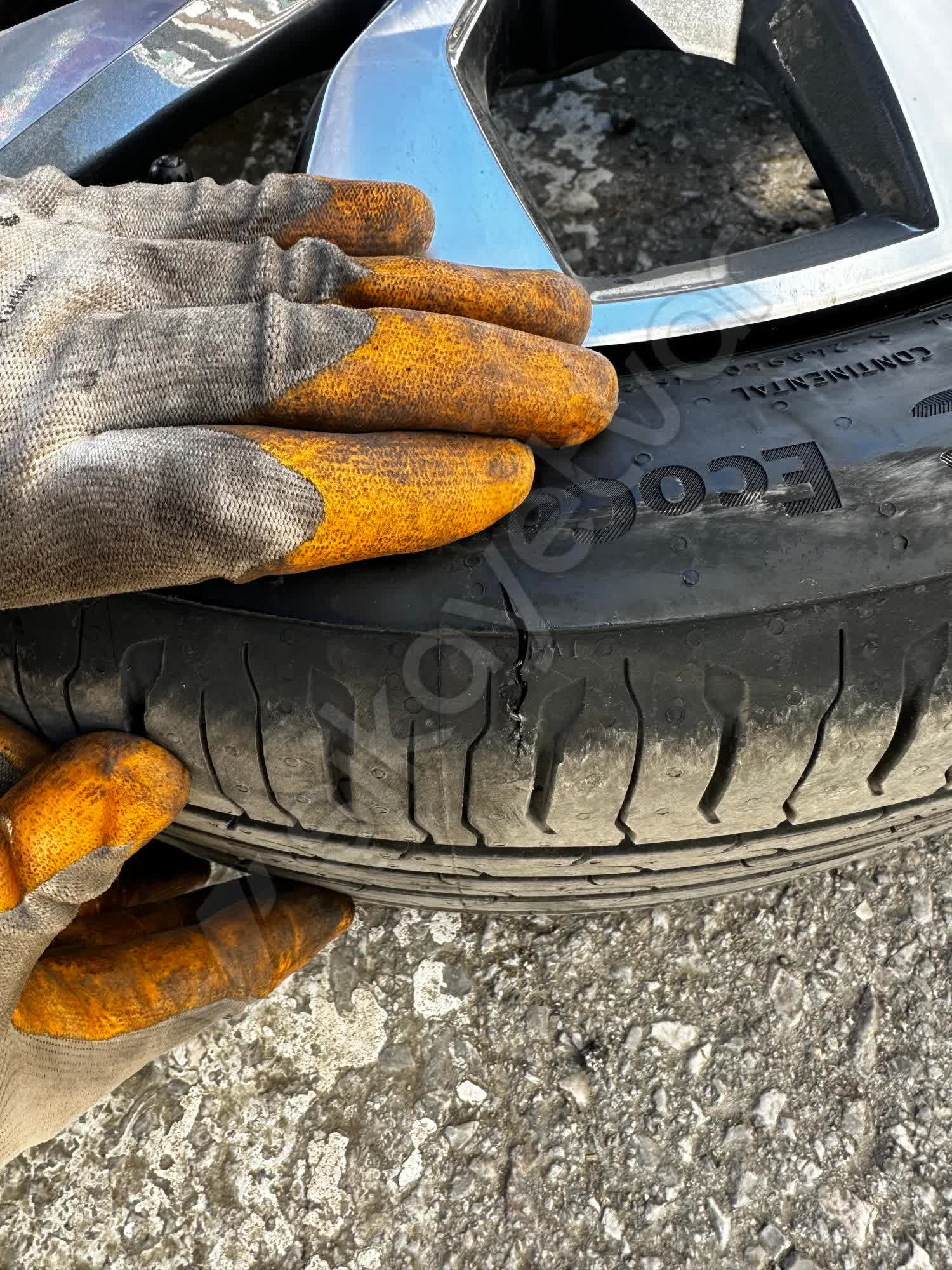 Continental Yeni Araçta Patlak Lastik Sorunu - Şikayetvar