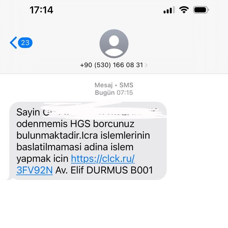 Dava / İcra SMS Dolandırıcılığı Ödenmemiş Şikayetleri - 40/91 - Şikayetvar