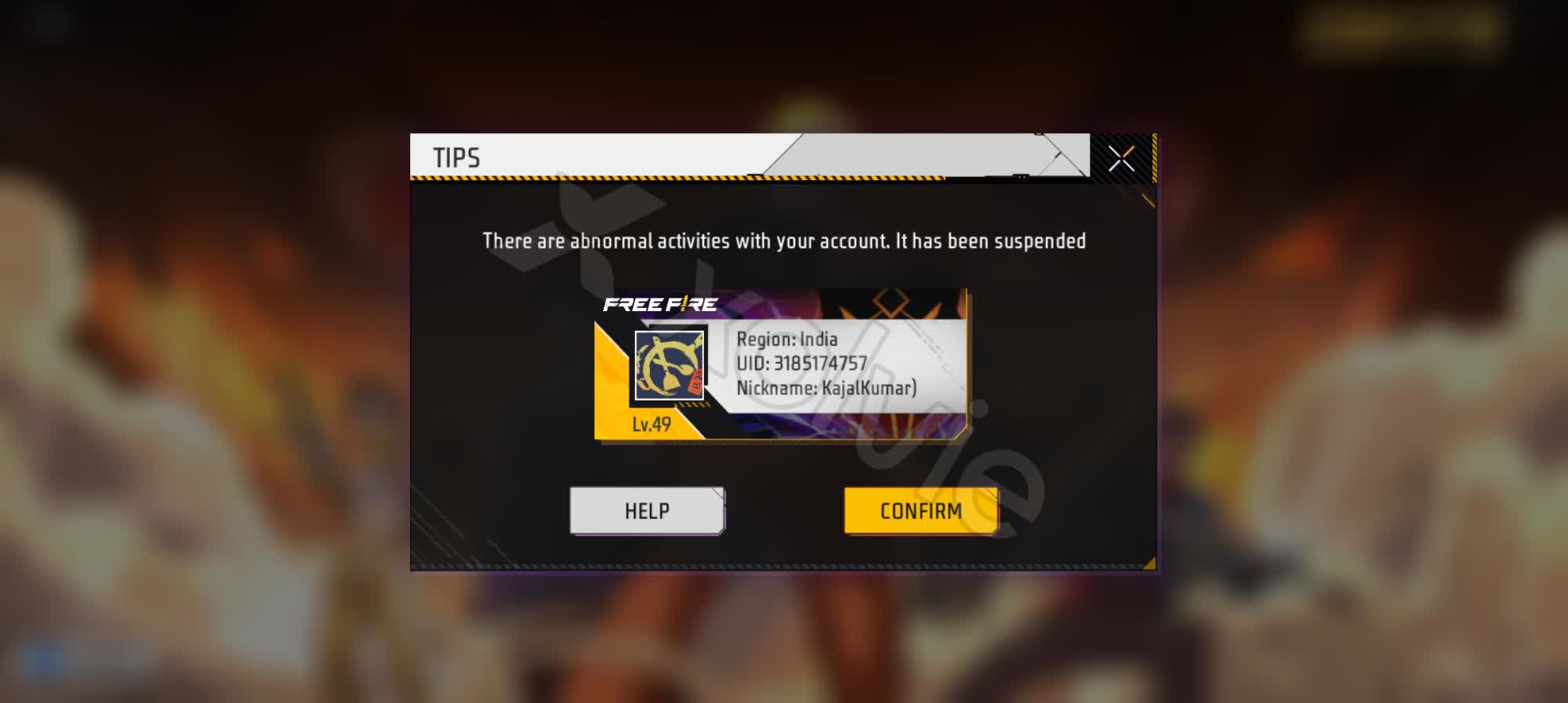 Garena Free Fire Banned My Account and I Cannot Reach Support for ...