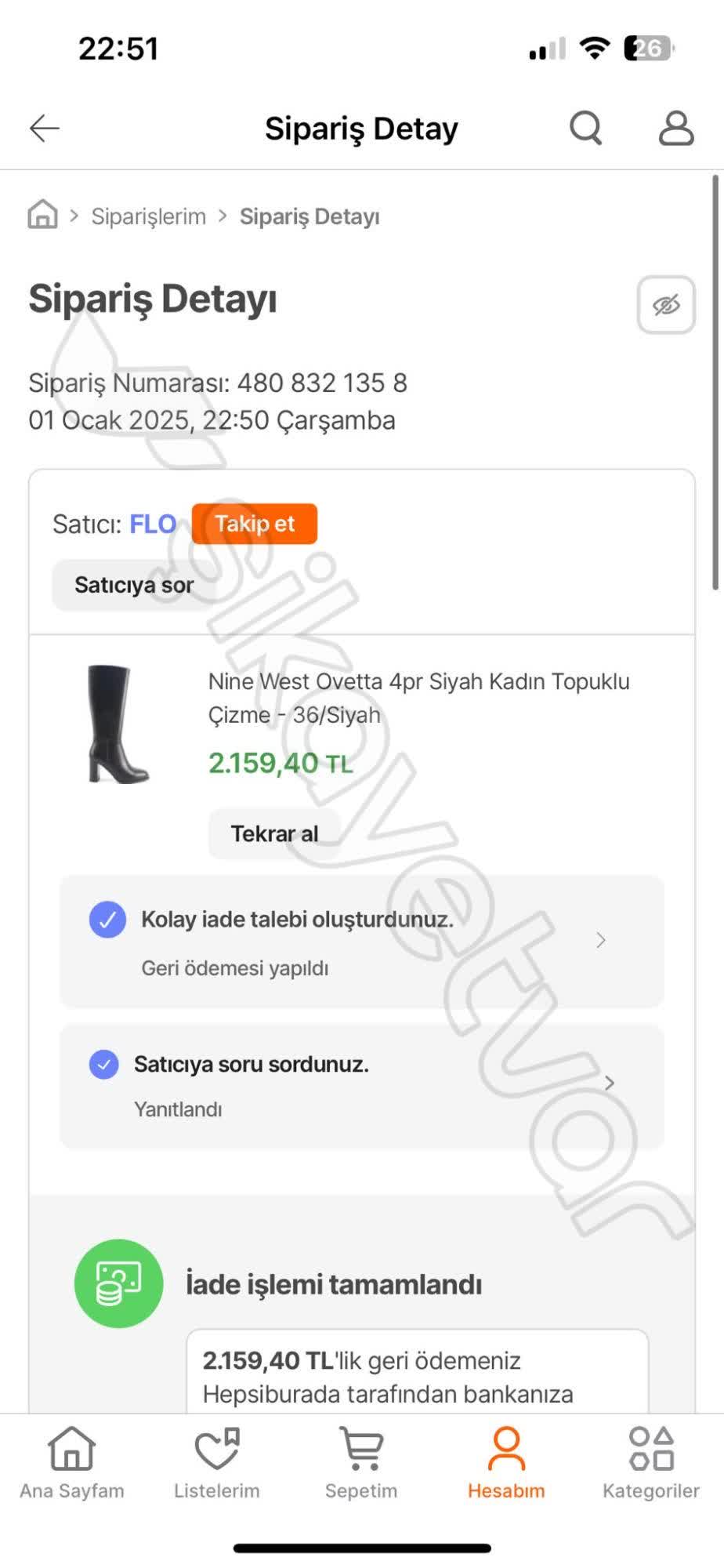 FLO Ayakkabı Siparişim Israrla Yanlış Gönderiliyor! - Şikayetvar