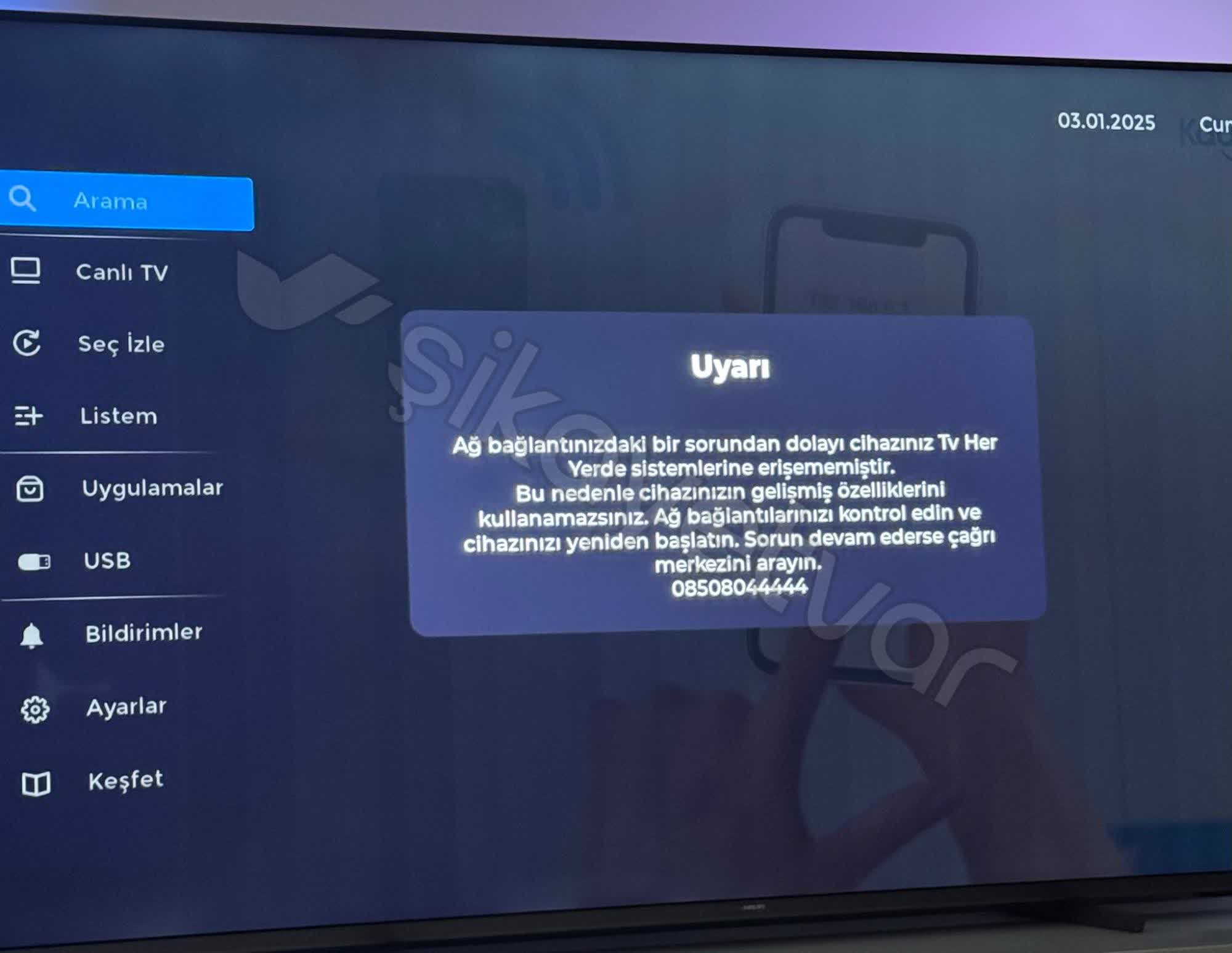 Kablo TV Yazılım Güncellemesi Sonrası Yayın Sorunları - Şikayetvar