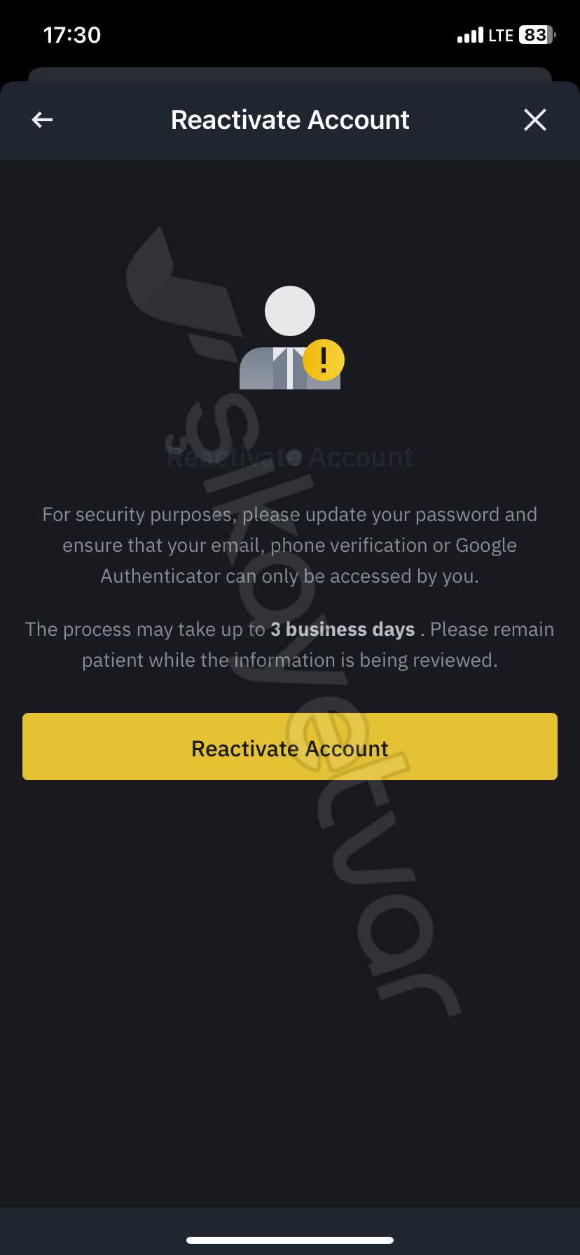 Binance Account Verification Error: Unable to Access My Account - Xolvie