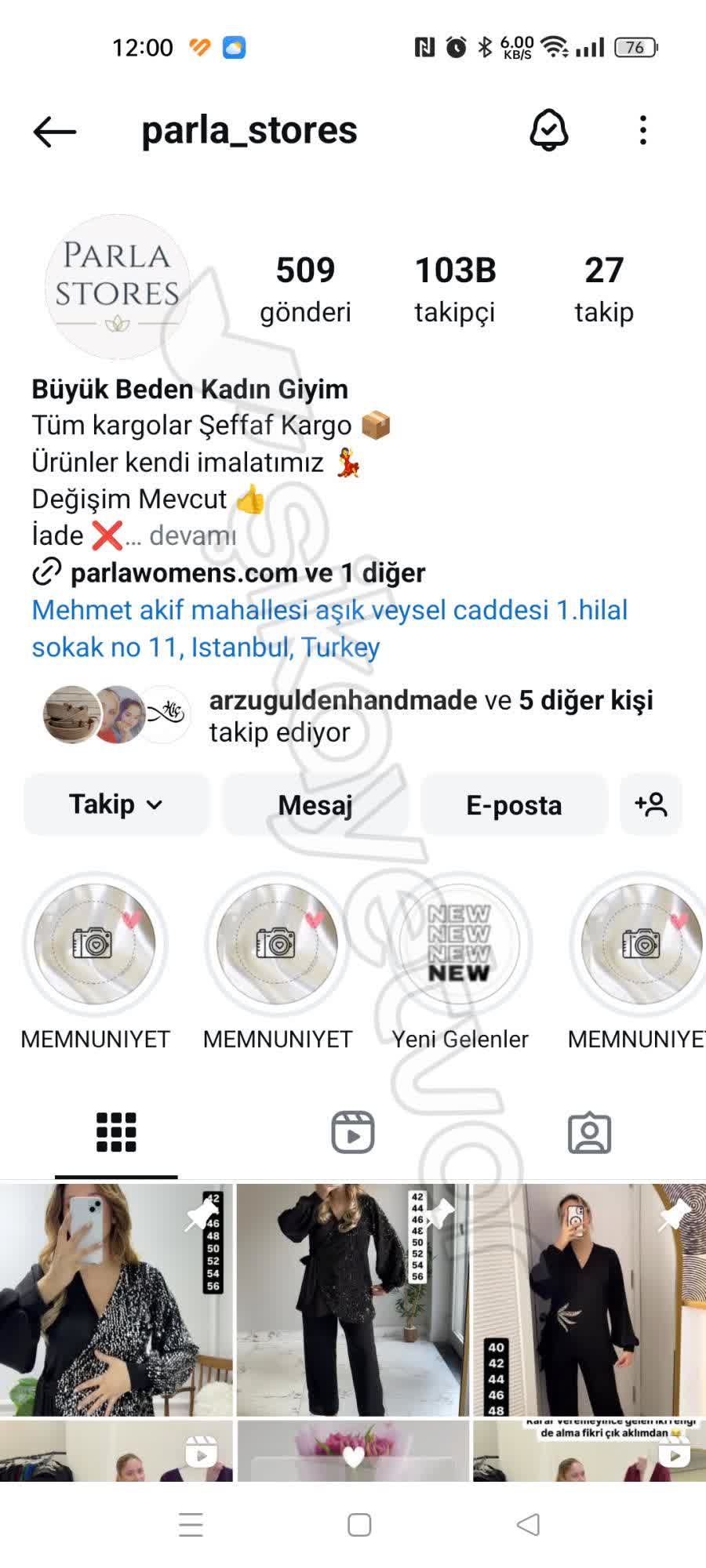 Parla Stores Sipariş Sürecinde Yaşanan Aksaklıklar Ve Yanıltıcı Bilgilendirme - Şikayetvar