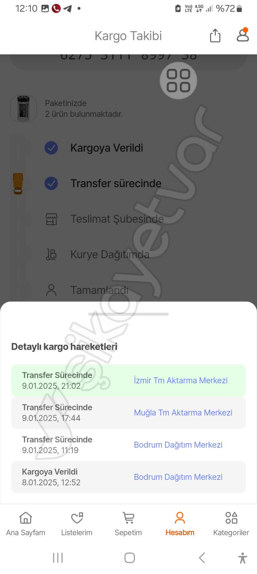 Kargom Nerede? Hepsiburada Ve Hepsiexpress Mağduriyeti - Şikayetvar