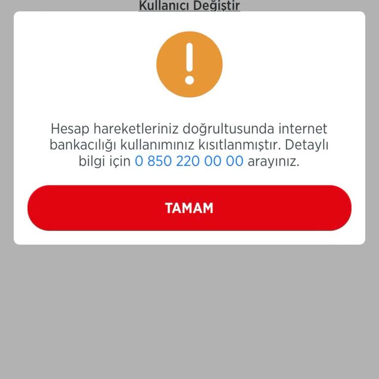 Ziraat Bankası İnternet Bankacılığı ve Kısıtlama Şikayetleri - Şikayetvar