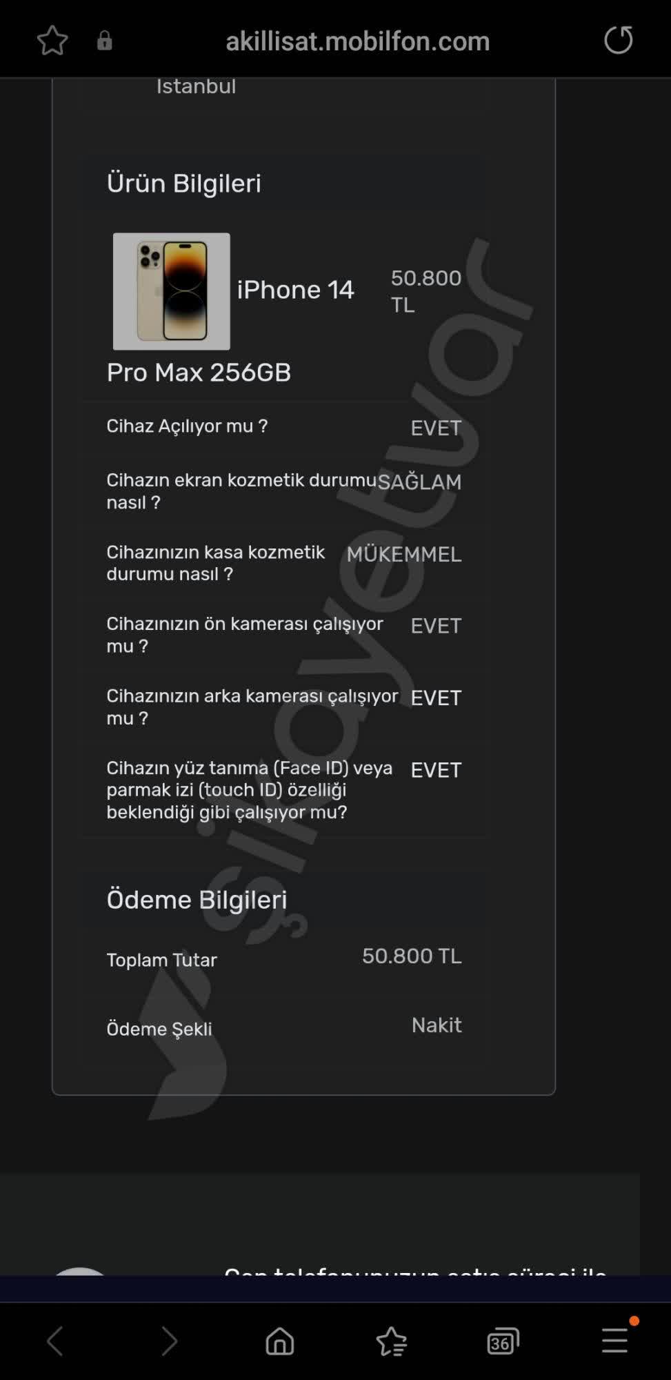 Mobilfon Teknoloji Ön Fiyat Teklifi Yüksek Gösterip Yanıltıyorlar - Şikayetvar