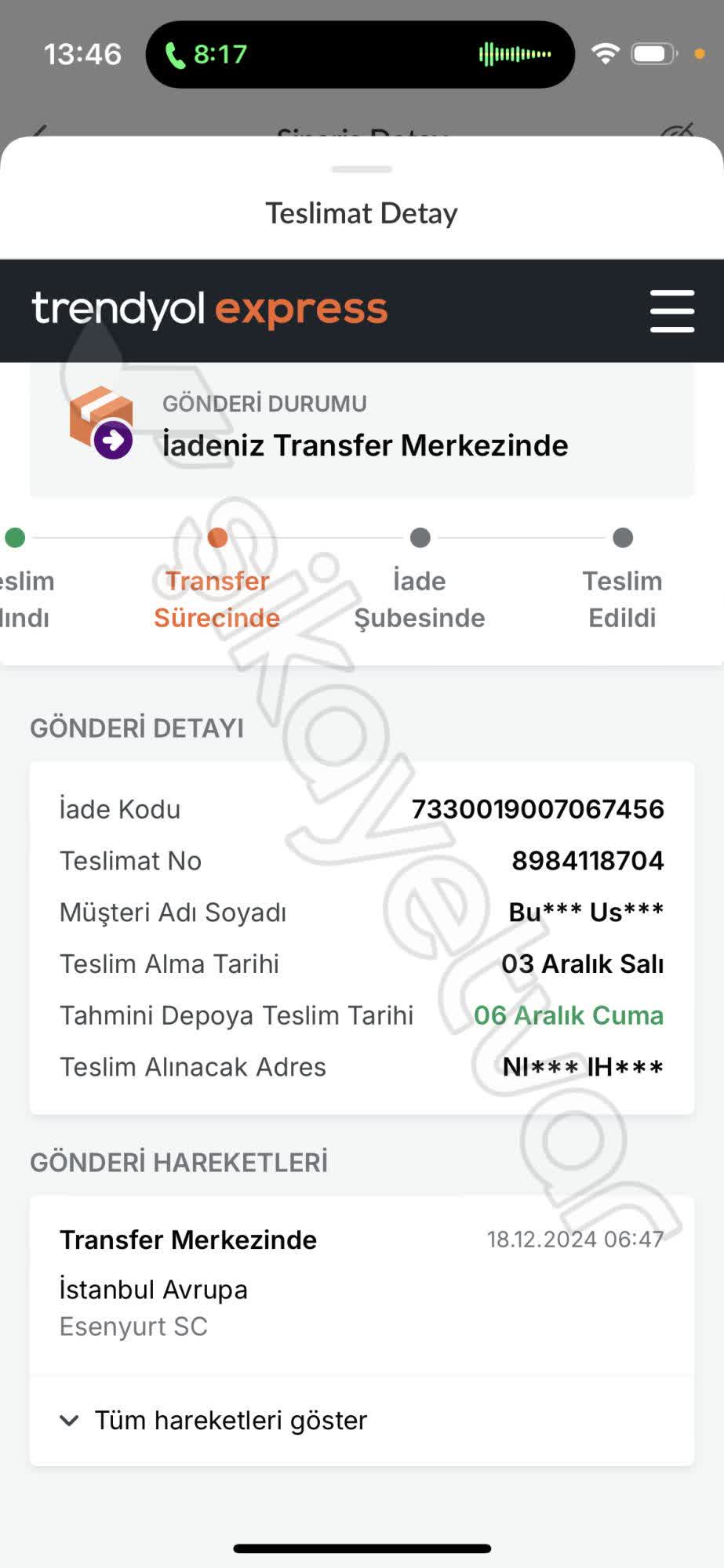 Trendyol Yanlış Ürün İadesi Ve Kayıp Ürün Sorunu - Şikayetvar