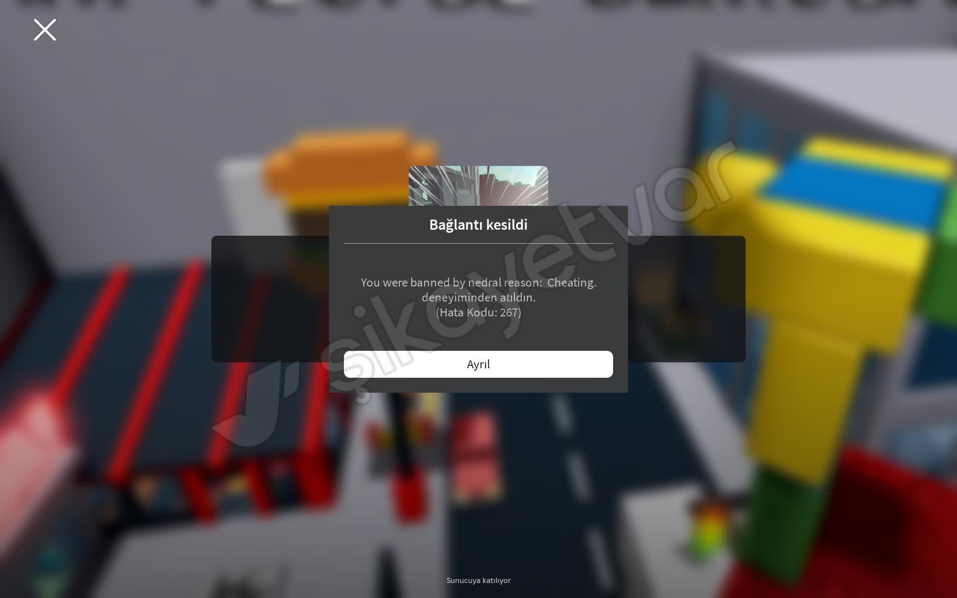 ROBLOX Haksız Ban Nedeniyle Mağduriyet - Şikayetvar