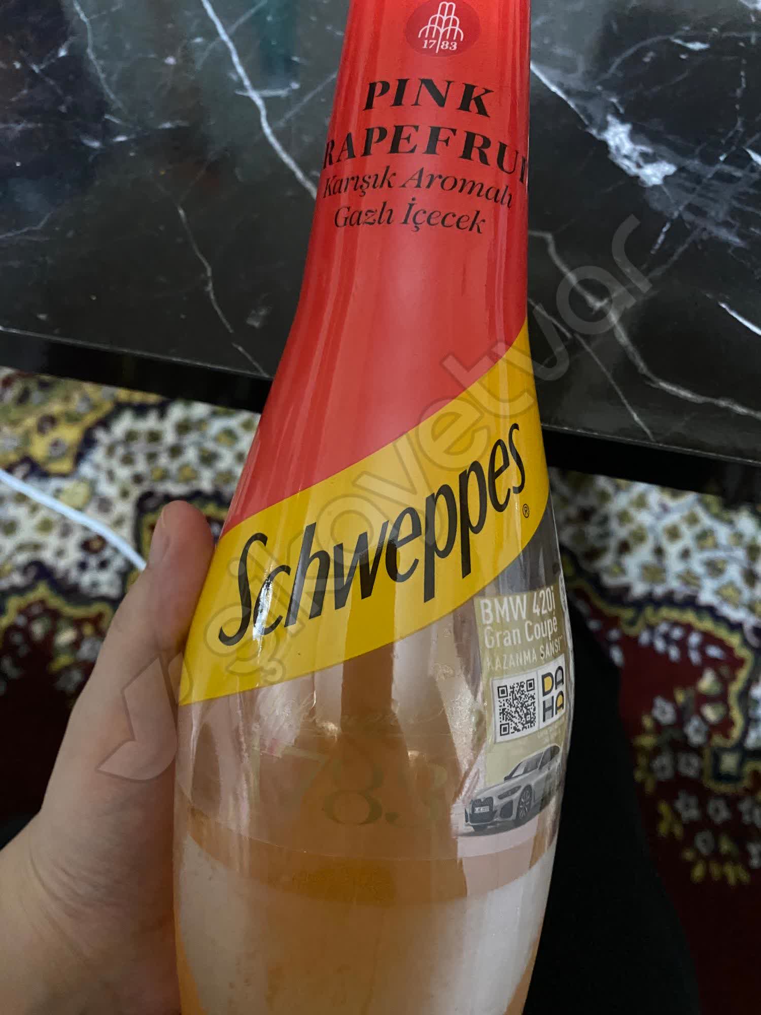 Schweppes Pink Grapefruit İçeceğinde Şüpheli Maddeler - Şikayetvar