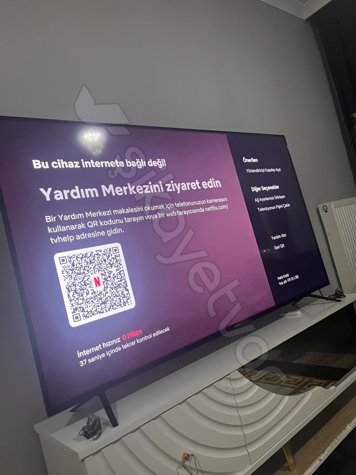 Yeni Güncelleme Sonrası Vestel TV'de İnternet Ve Netflix Sorunları ...