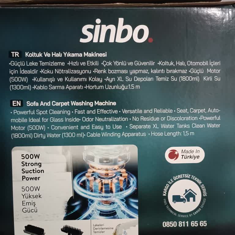 Sinbo SCC 7605 Yorumları ve Şikayetleri - Şikayetvar