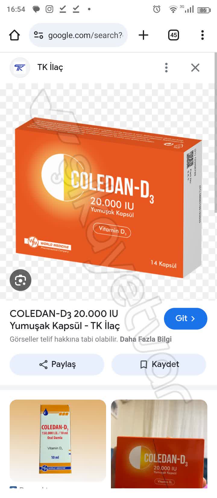 World Medicine Coledan D3 Şikayeti - Şikayetvar