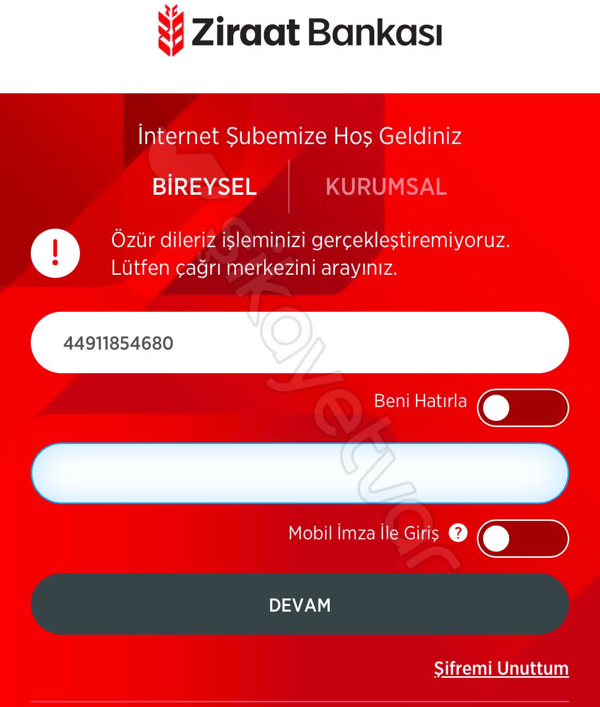 Ziraat Bankası Mobil Bankacılık Blokesi Sorunu Ve Çözüm Eksikliği ...
