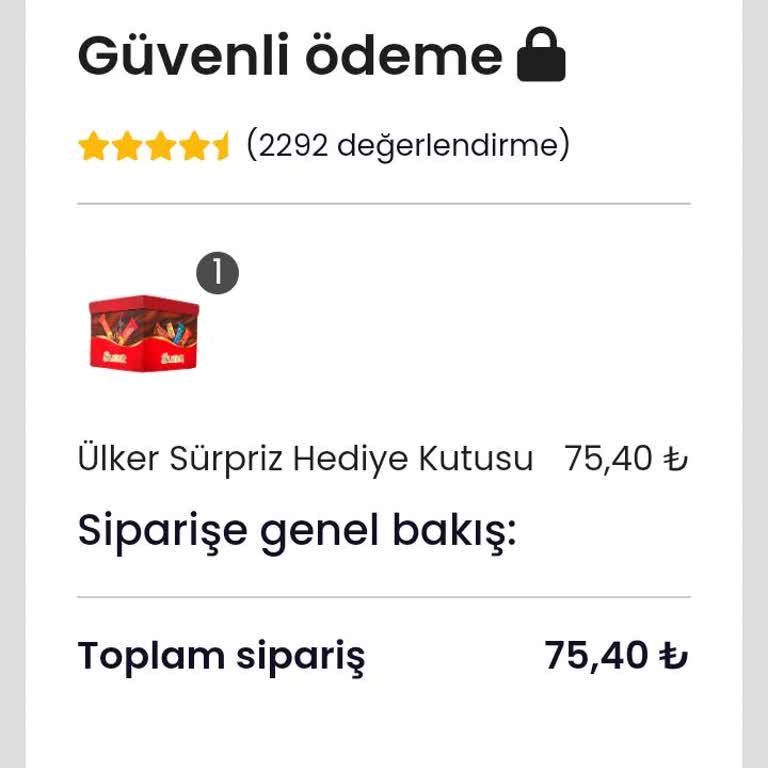 Ülker Hediye Kutusu Reklamı Güvenilir Mi - Şikayetvar