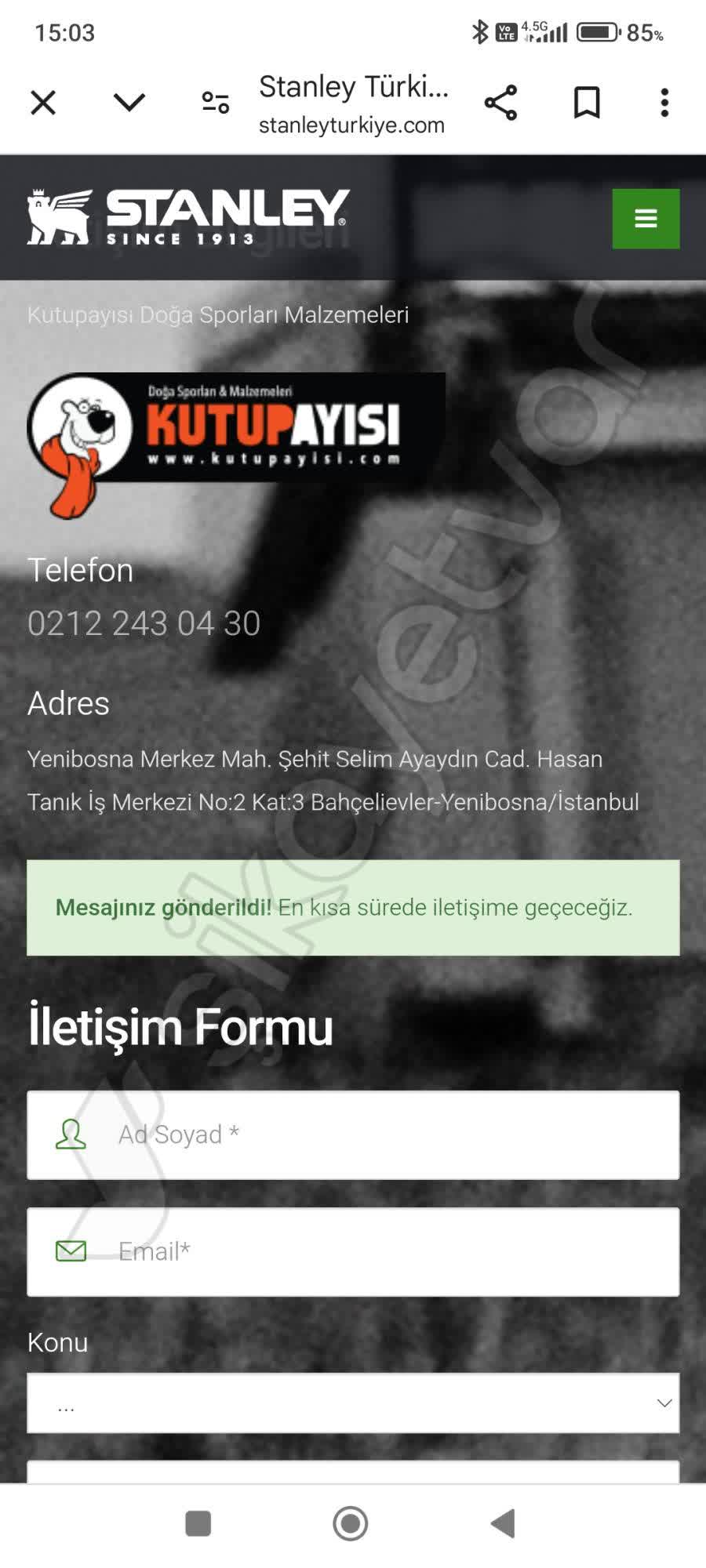 Kutupayısı Yanlış Ürün Gönderimi Ve Güvenlik Sorunu - Şikayetvar