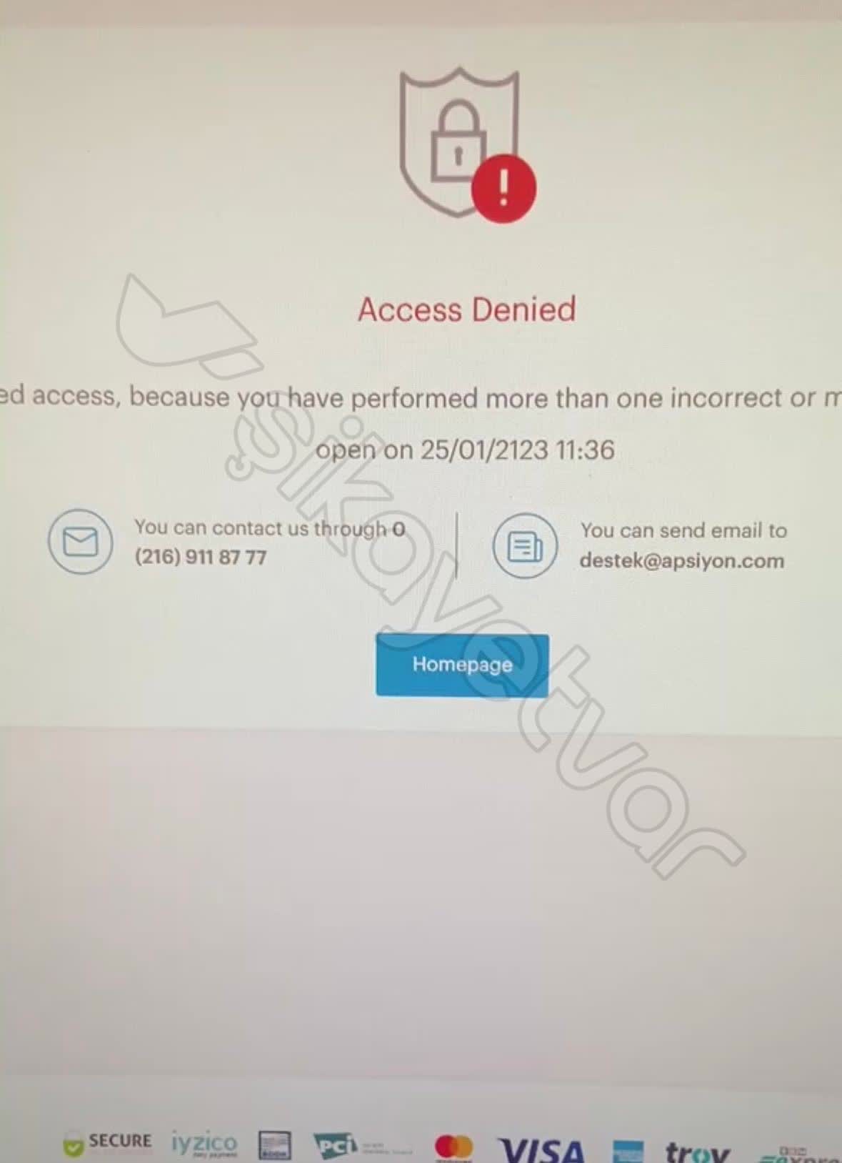 Apsiyon'da 98 Yıllık Blokaj Sorunu - Şikayetvar