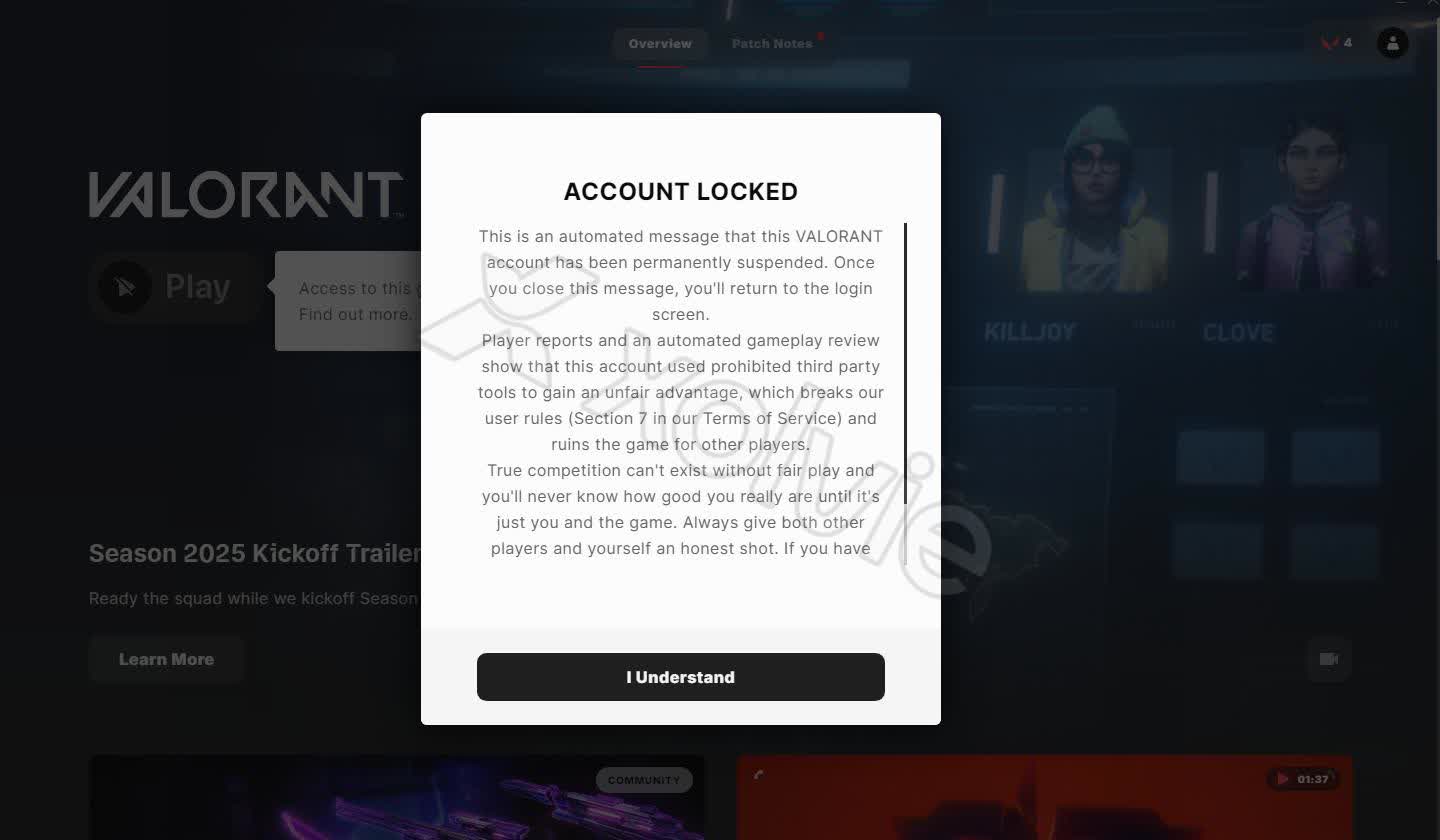 Valorant Banned My Account for Third-Party Software but I Did Nothing ...