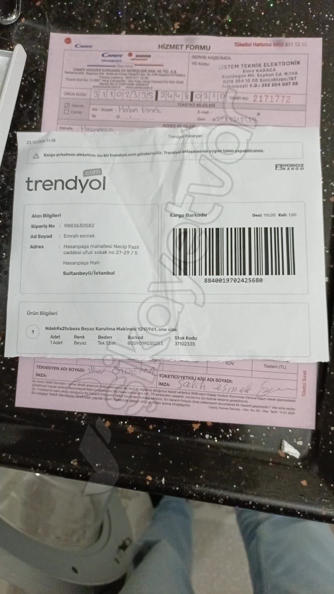 Hoover Kırık Parça Ve Geciken İade Sorunu - Şikayetvar