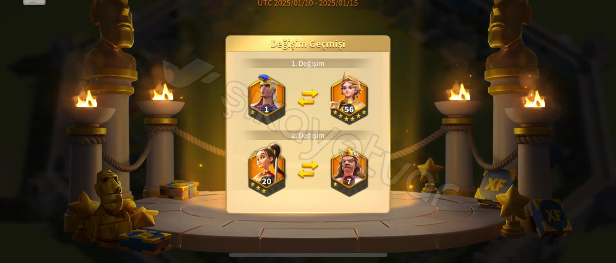 Rise of Kingdoms Rise of Kingdoms Commander Swap Error Due to Game ...