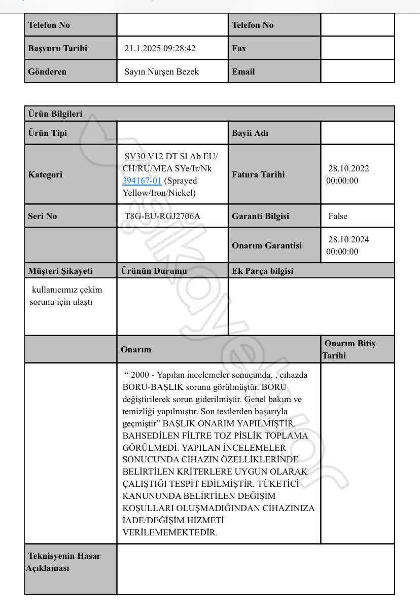 Dyson V12 Vacuum Constantly Fails, Poor Service and Unresolved Issues ...