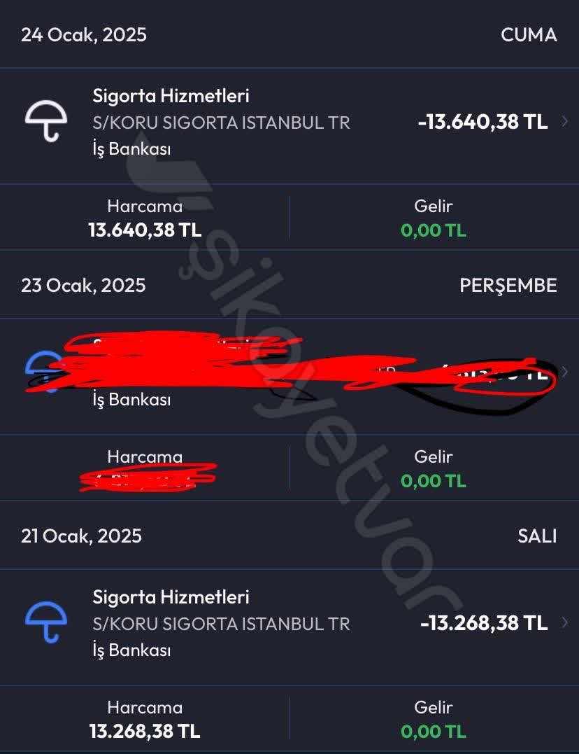 Koru Sigorta Yanlış Çekim Ve İlgisizlik Mağduriyeti - Şikayetvar