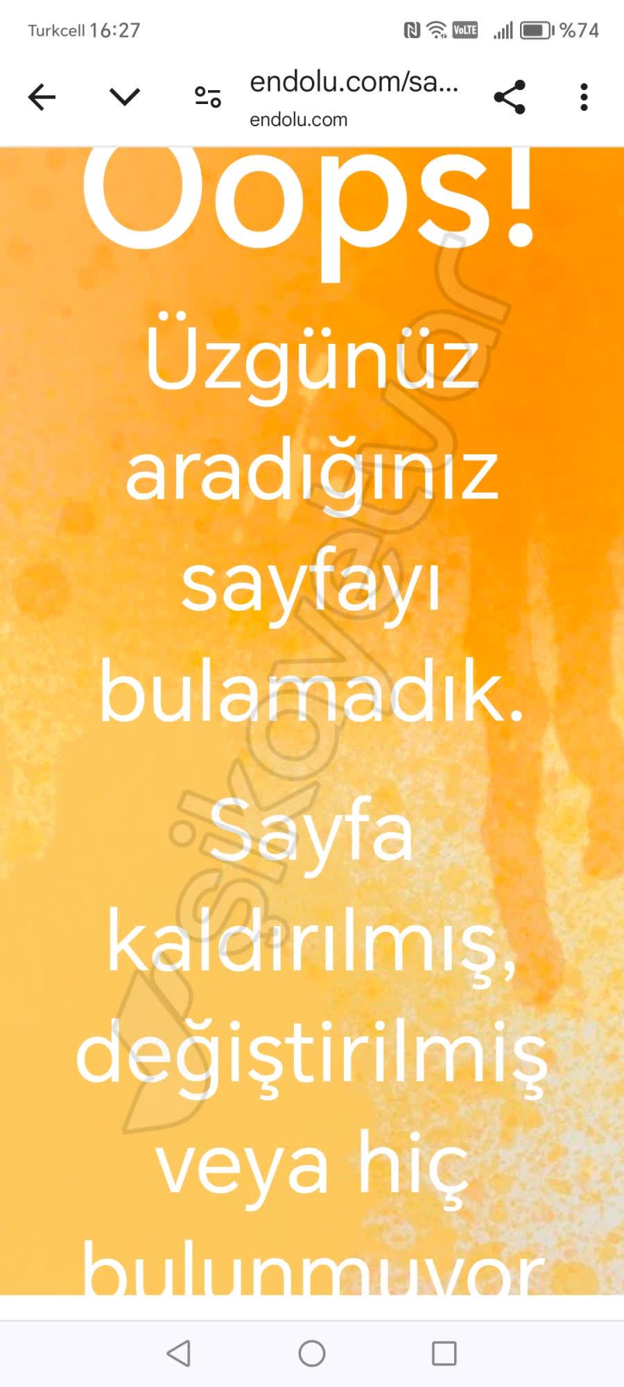 Endolu.com Başvuru İptalinde İletişim Sorunu - Şikayetvar