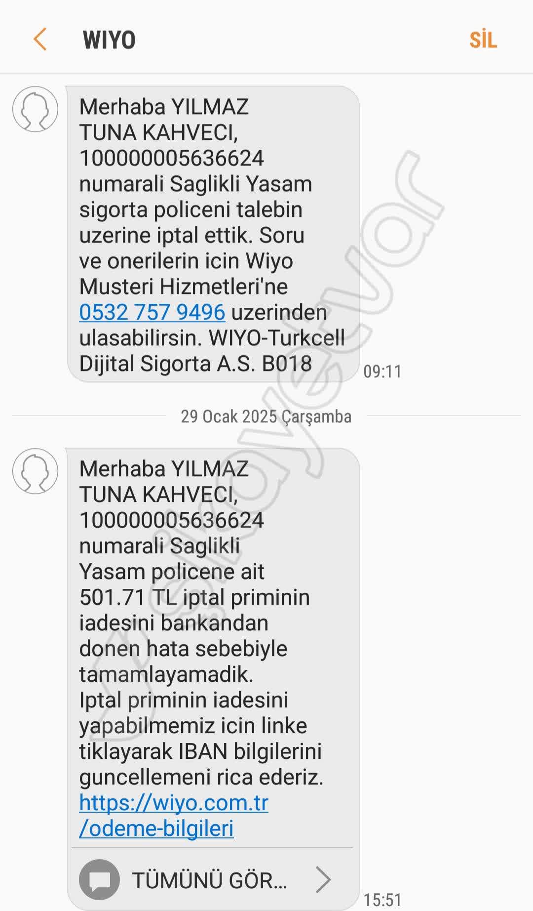 Wiyo Turkcell Ve Paycell İade Sorunu - Şikayetvar