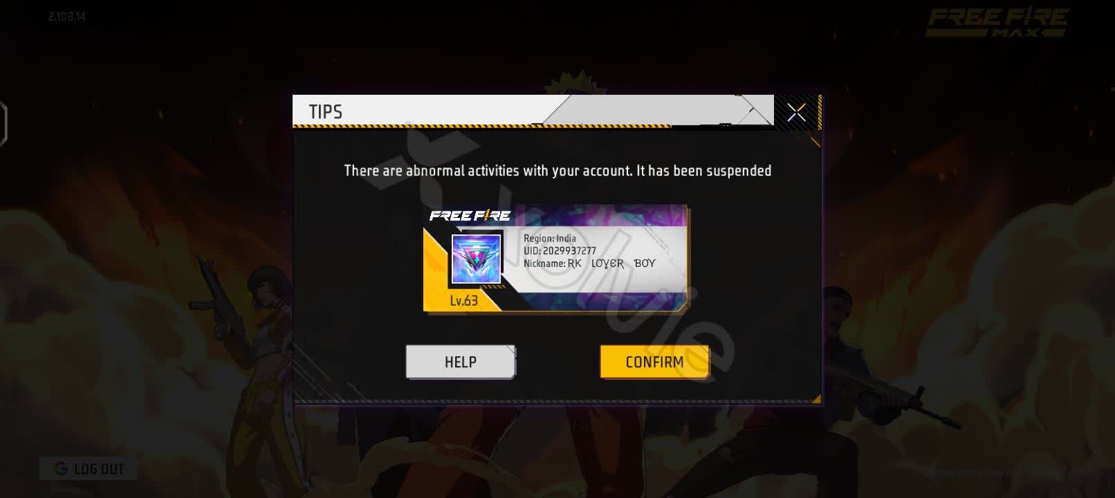 Garena Free Fire! Please Unban My Account! - Xolvie