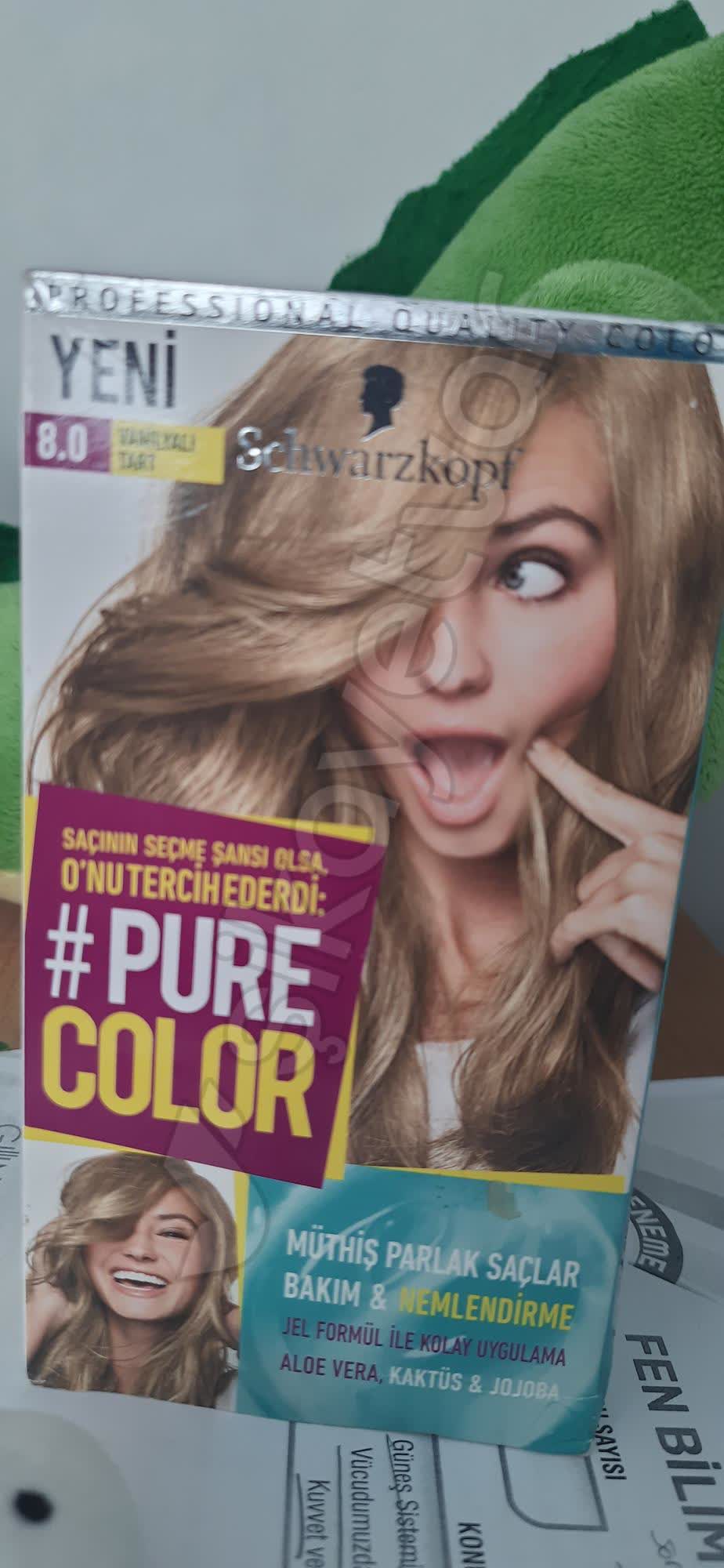 Pure Color Schwarzkopf Saç Boyası İle Hayal Kırıklığı - Şikayetvar