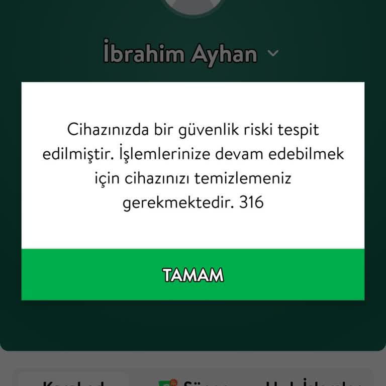 TEB Mobil Uygulama Hatası: Yanıltıcı Virüs Uyarısı - Şikayetvar