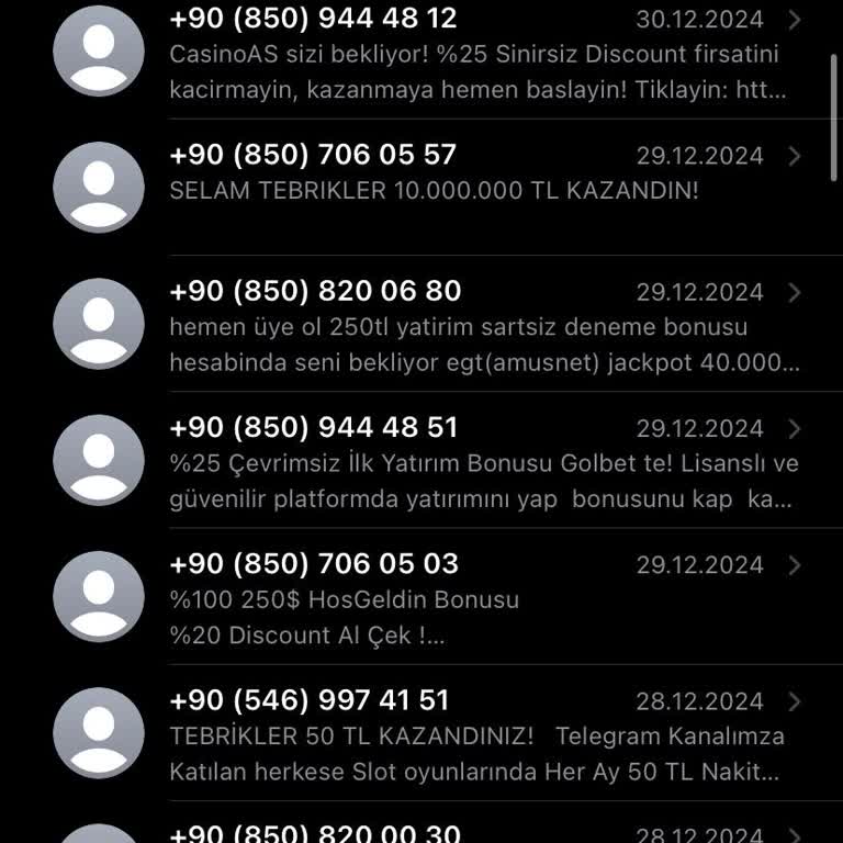 Turkcell Yeni Hatta Gelen İstenmeyen Mesaj Ve Aramalar - Şikayetvar