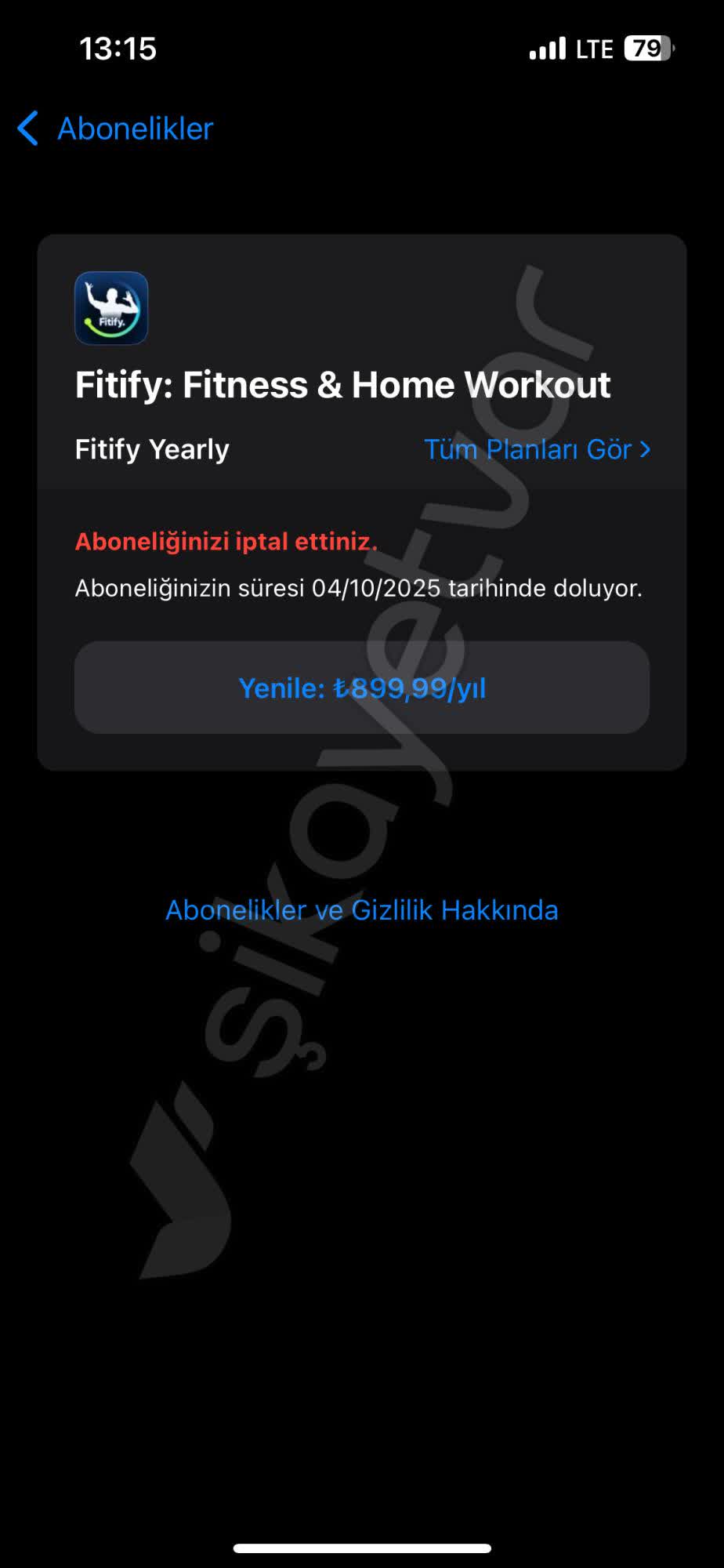 Fitify Fitify Charged After Cancellation – No Refund Option Available ...