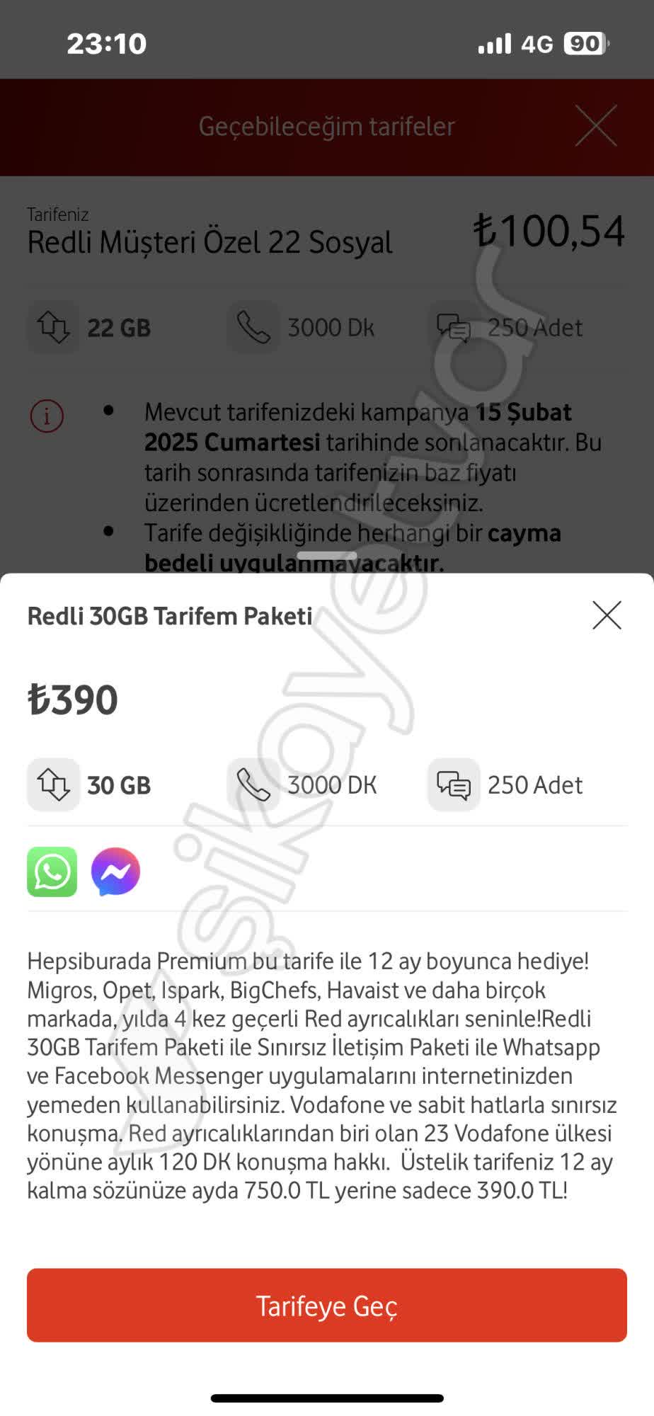 Çözüldü: Vodafone Fatura Artışı Ve Müşteri Sadakatine Yanıt - Şikayetvar