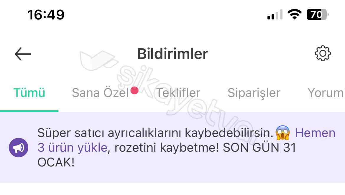 Dolap Uygulamasında Haksız Rozet Kaybı - Şikayetvar