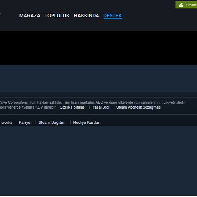 Steam Hesabına Erişim Sorunu Ve Destek Eksikliği - Şikayetvar
