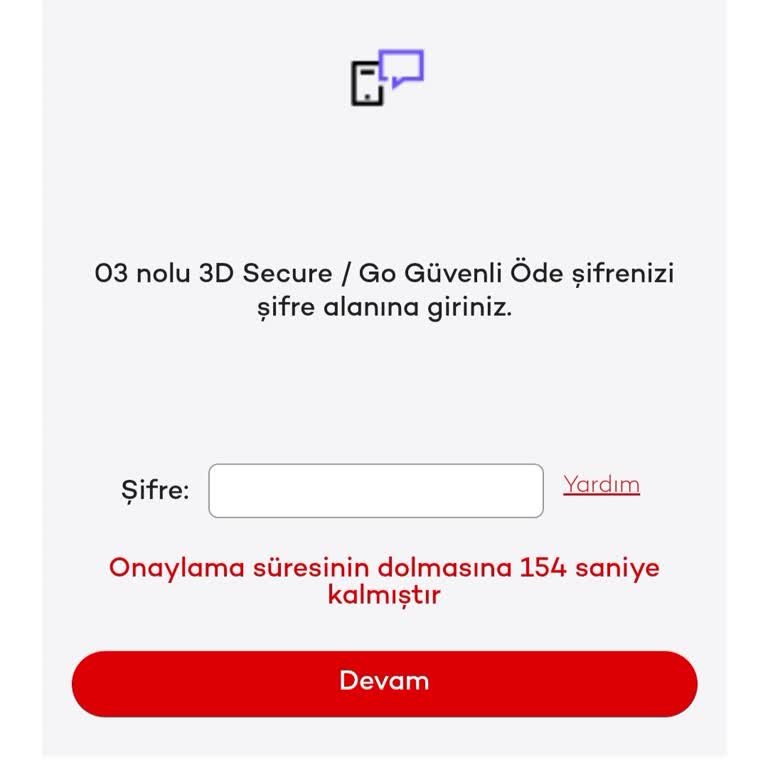 Tosla Kart İle 3D Secure Kod Sorunu - Şikayetvar