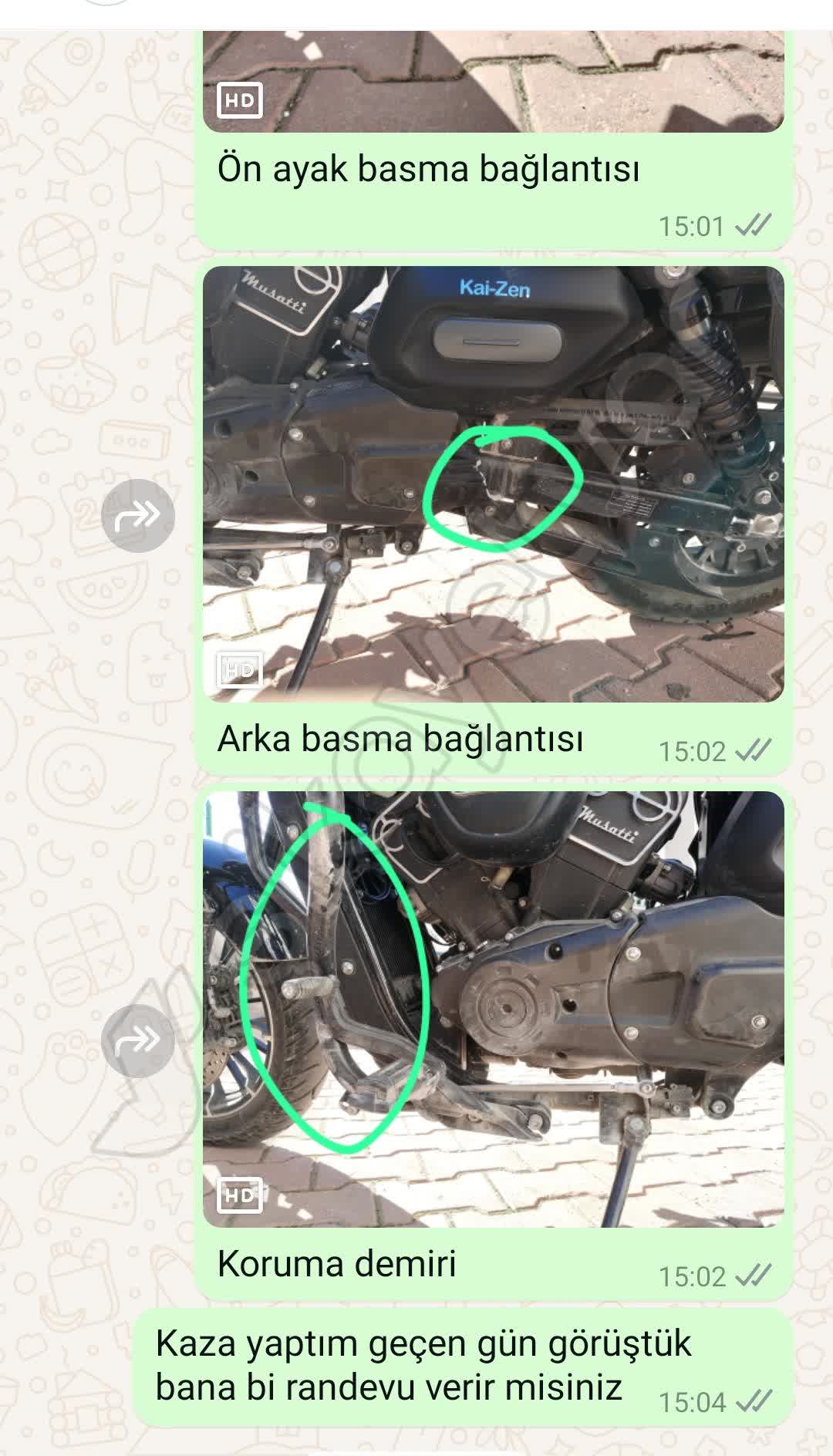 Musatti Motor Servis Ve Yedek Parça Sorunları: Musatti Kai Zen Müşteri ...