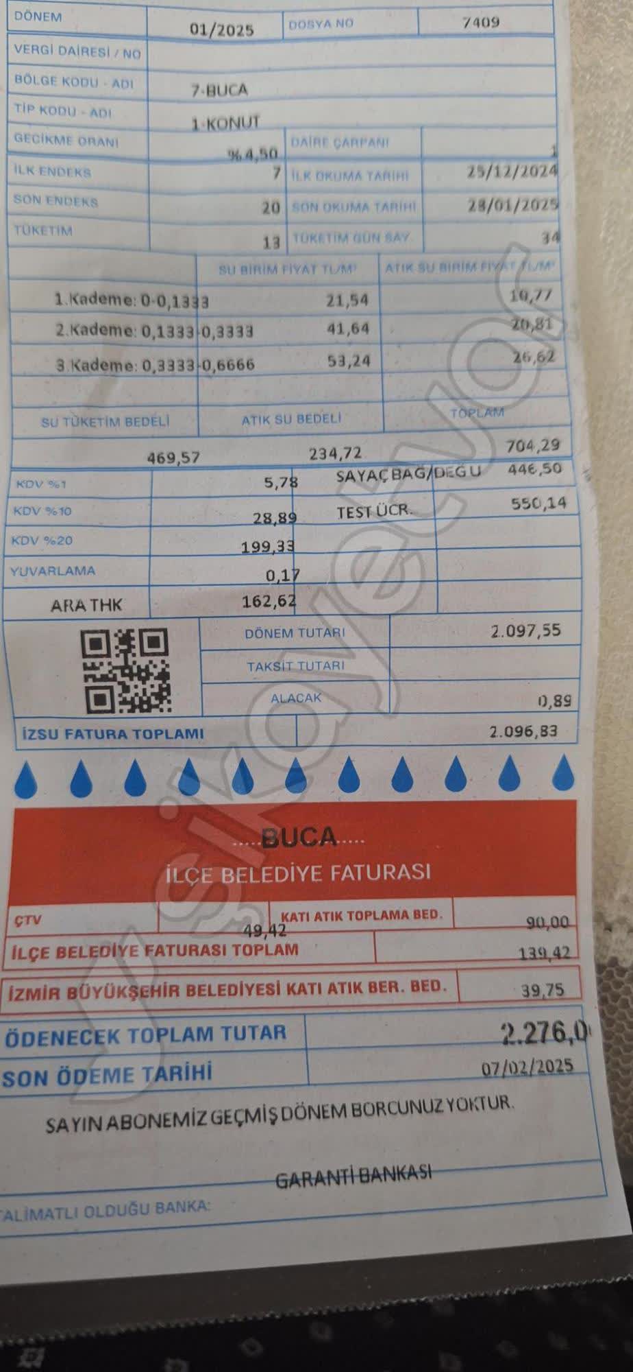 İzmir Büyükşehir Belediyesi Bilgilendirme Yapılmadan Yapılan Su Sayacı ...