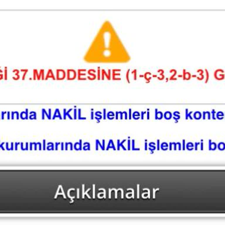 Milli Eğitim Bakanlığı Nakil İşlemleri Şikayetleri - Şikayetvar