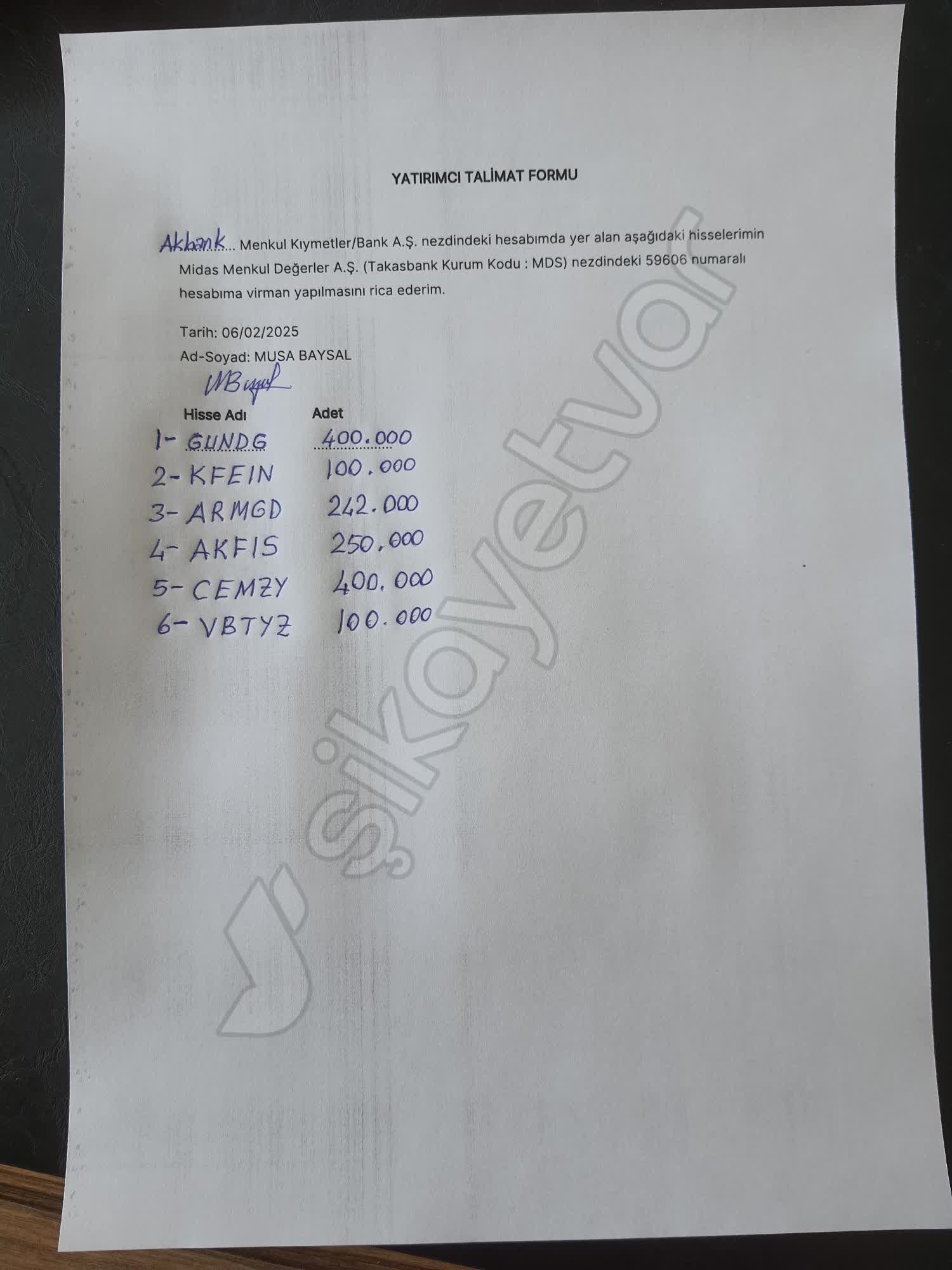 Akbank Hisse Senedi Virmanında Dijital Engeller - Şikayetvar