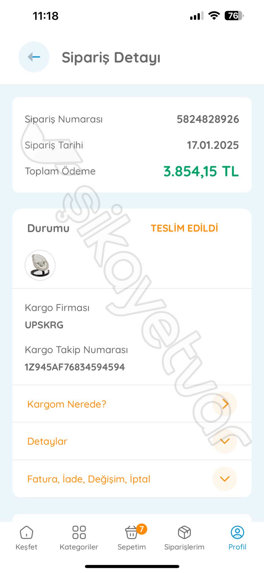 HepsiPay E Bebek Ve Hepsiburada Arasında Kayıp Promosyon - Şikayetvar