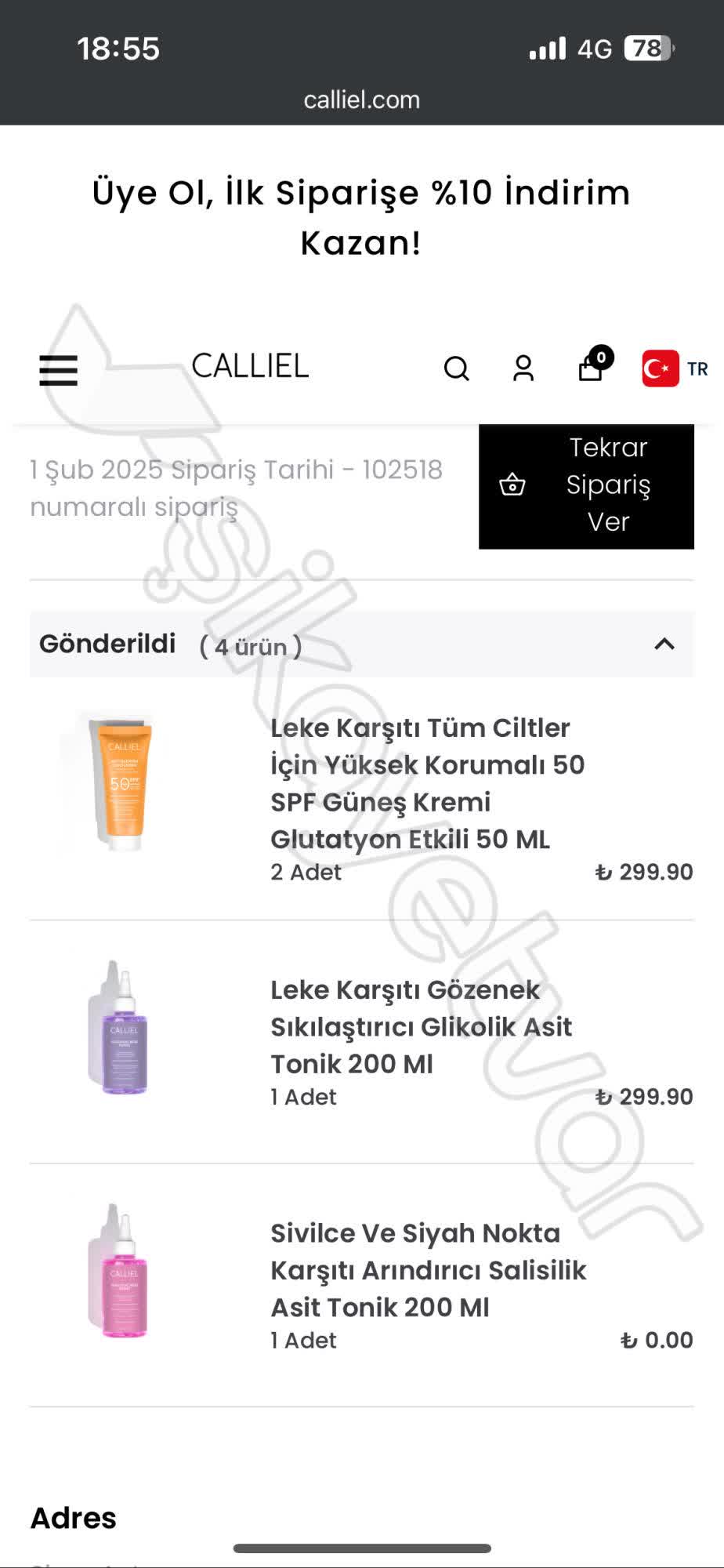 Calliel Kargom Nerede? Müşteri Hizmetlerine Ulaşamıyorum - Şikayetvar